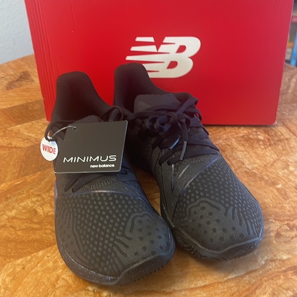 New Balance | Shoes | New Balance Black Minimus Tr Running Shoe Size 9 ...